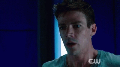 Barry Allen The Flash Scared Shocked Sweating GIF | GIFDB.com
