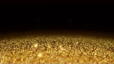 Beautiful Golden Sparkle GIF | GIFDB.com