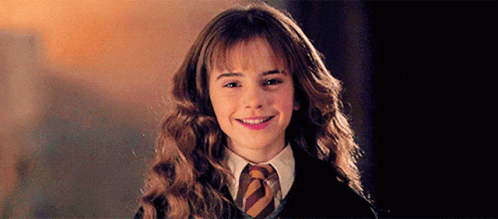 Beautiful Hermione Smiling GIF | GIFDB.com