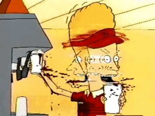 Beavis And Butt Head Coffee GIF | GIFDB.com