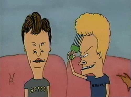 Beavis And Butt Head Hairstyle GIF | GIFDB.com
