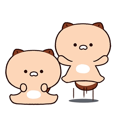 Beige Racoon Cartoon Excited GIF | GIFDB.com