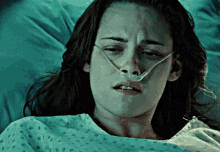 Bella Swan Hospital Bed Sad Arguing Upset GIF | GIFDB.com