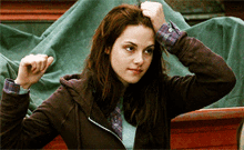 Bella Swan Sigh Relief Yes Happy GIF | GIFDB.com