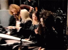 Bellatrix Lestrange Laughing GIF | GIFDB.com
