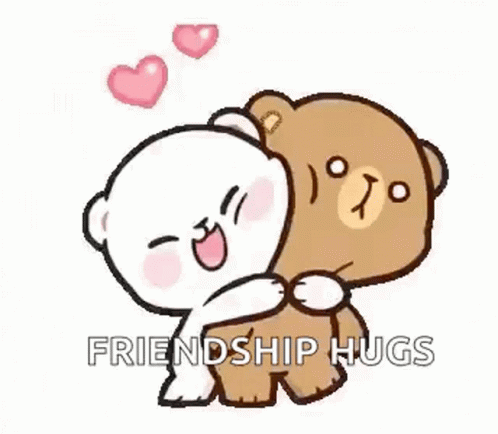 Bestie Friendship Hugs GIF | GIFDB.com