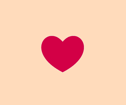 Big Red Heart Beating Simple GIF | GIFDB.com
