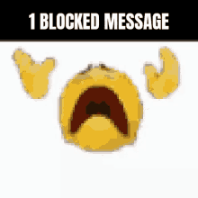 Blocked Message Sad Heartbroken Emoji Disappear GIF | GIFDB.com