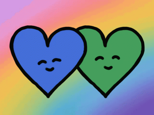 Blue And Green Heart GIF | GIFDB.com