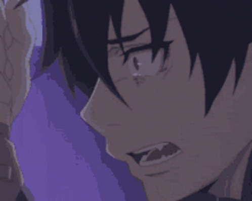 Blue Exorcist Anime Rin Crying GIF | GIFDB.com