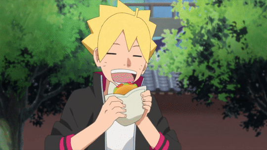 Boruto Eating Spicy Sandwich GIF | GIFDB.com