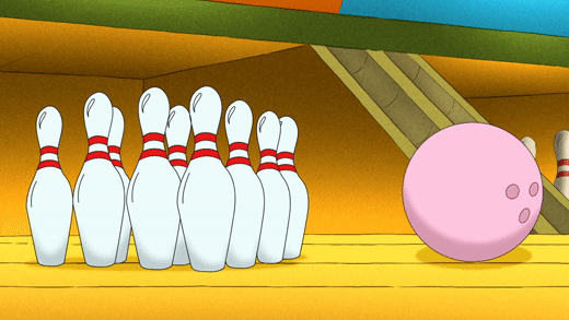 Bowling Ball Rolling Fail Strike Animation GIF | GIFDB.com