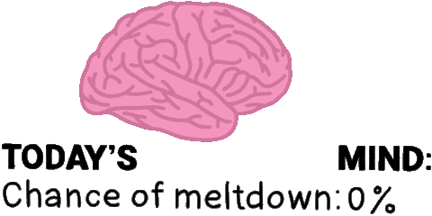 Brain Meltdown Transparent Sticker GIF | GIFDB.com