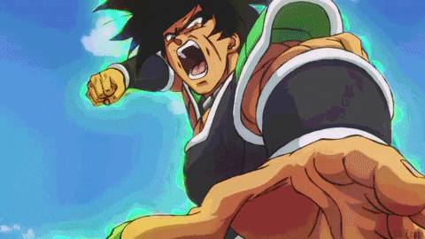 Broly Throws Punch GIF | GIFDB.com