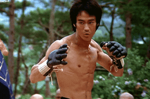 Bruce Lee Boxing Time GIF | GIFDB.com