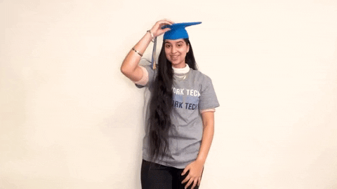 Cap Throw College Graduation GIF | GIFDB.com