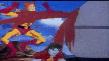Captain Planet And Captain Pollution GIF | GIFDB.com