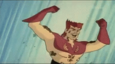 Captain Planet Captain Pollution Biceps GIF | GIFDB.com