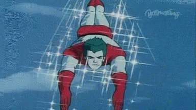 Captain Planet Glowing GIF | GIFDB.com