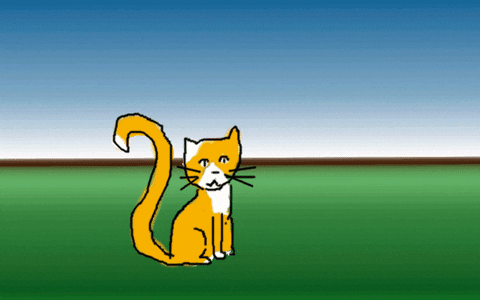 Cartoon Cat Flying GIF | GIFDB.com