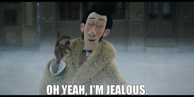 Cartoon Guy Is Jealous GIF | GIFDB.com