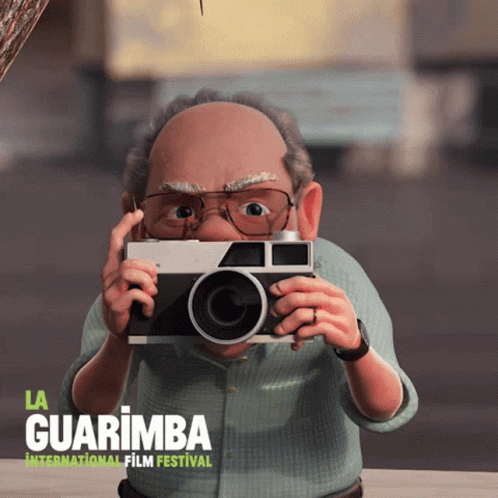 Cartoon Old Man Photography GIF | GIFDB.com