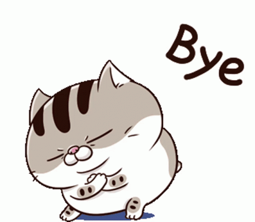 Cat Lin Sticker Bye Bye GIF | GIFDB.com
