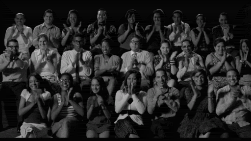 Cheering Aplausos Studio Audience GIF | GIFDB.com