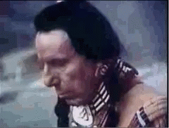 Chief Native American Tears GIF | GIFDB.com