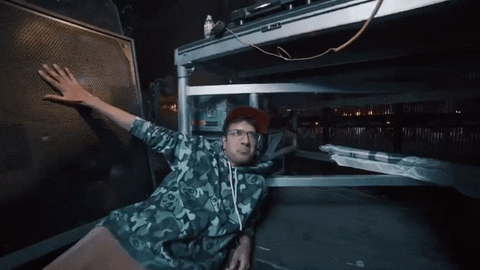 Chilling Dj Laying On The Floor GIF | GIFDB.com