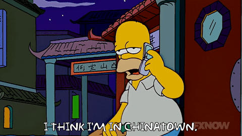 Chinatown Drunk Homer Simpson GIF | GIFDB.com