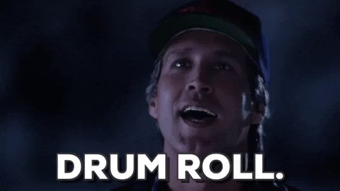 Christmas Vacation Drum Roll GIF | GIFDB.com