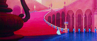 Cinderella Castle Staircase GIF | GIFDB.com