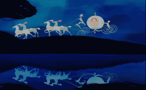 Cinderella Pumpkin Coach Midnight GIF | GIFDB.com