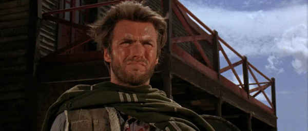 Clint Eastwood Meh Unamused GIF | GIFDB.com
