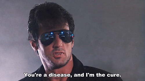 Cobra Sylvester Stallone Covid Fearless GIF | GIFDB.com