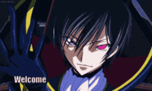 Code Geass Lelouch Lamperouge Welcome To Fleija GIF | GIFDB.com