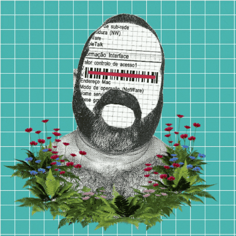 Collage Man Queer Art GIF | GIFDB.com