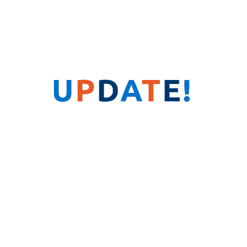 Colorful Bouncing Update Text GIF | GIFDB.com