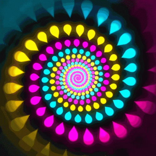 Colorful Spiral Animated Loop GIF | GIFDB.com