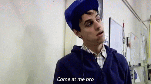 Come At Me Bro Serious Guy GIF | GIFDB.com
