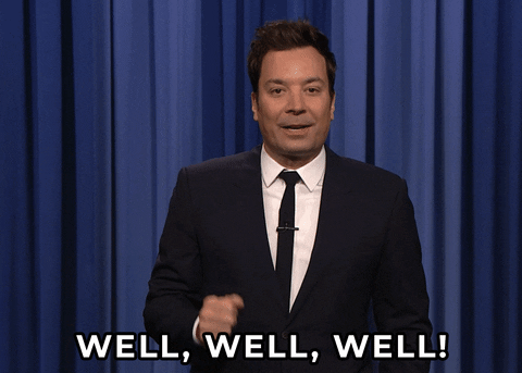 Comedian Jimmy Fallon Saying Well GIF | GIFDB.com