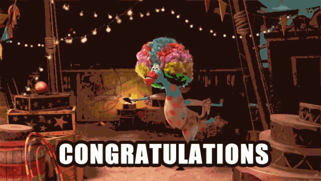 Congratulations Happy Dancing Horse GIF | GIFDB.com