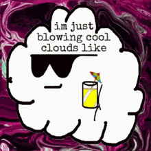Cool Cloud Chilling Animation GIF | GIFDB.com