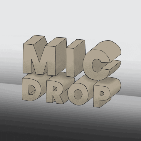 Cool Mic Drop GIF | GIFDB.com