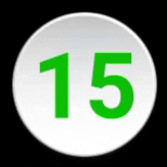 Countdown Timer From 15 GIF | GIFDB.com
