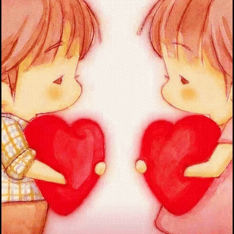 Couple With Hearts GIF | GIFDB.com