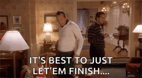 Cousin Eddie Let Them Finish GIF | GIFDB.com