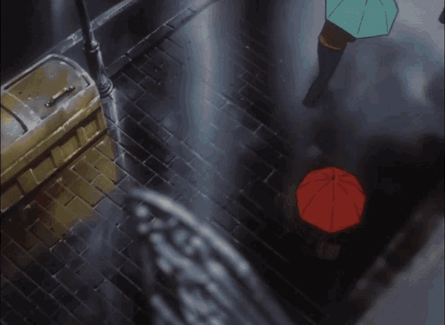Cowboy Bebop Julia In The Rain GIF | GIFDB.com