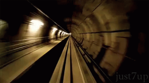 Creepy Old Train Tunnel GIF | GIFDB.com